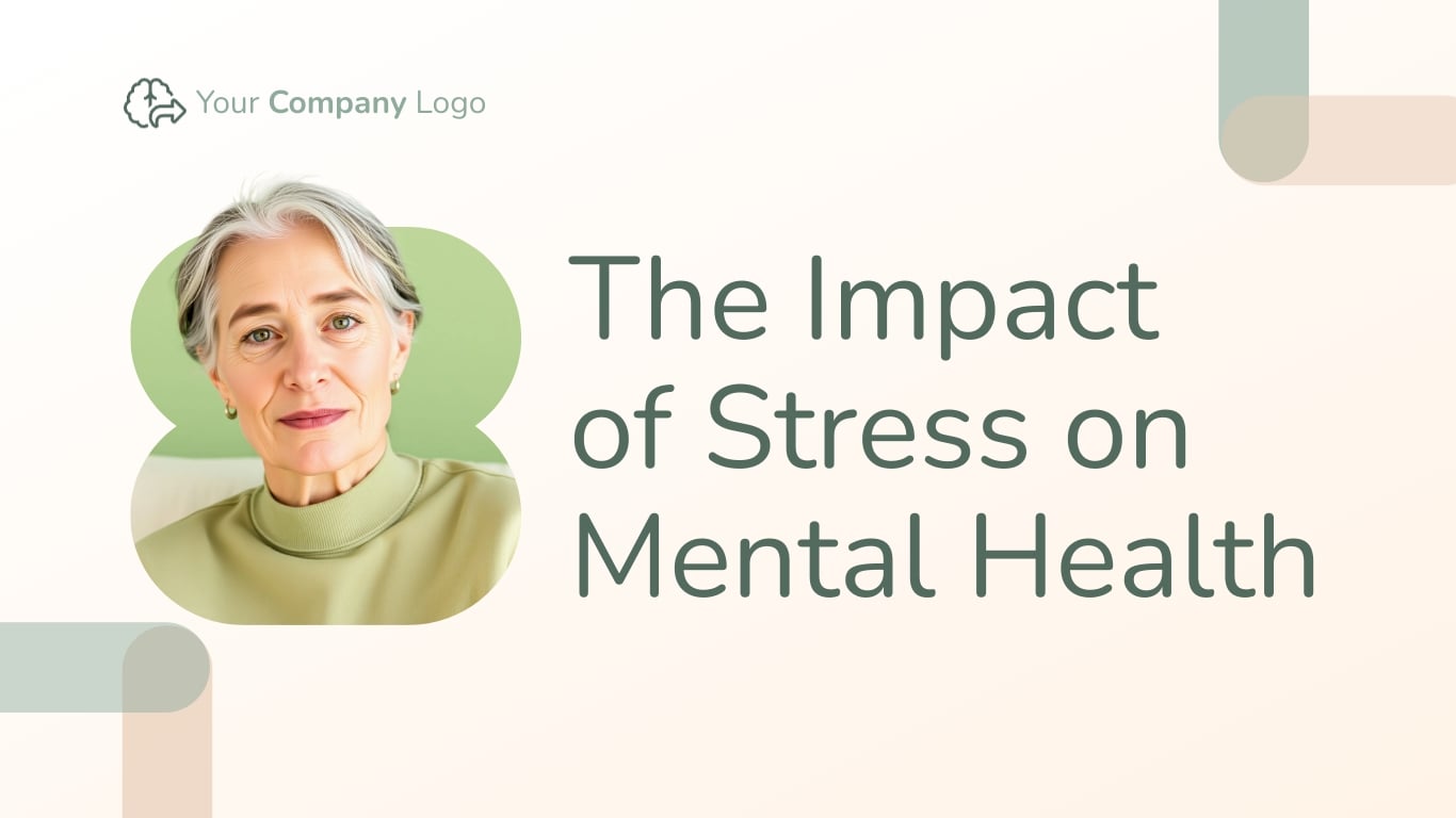Mental Health and Wellness Presentation Template | Visme