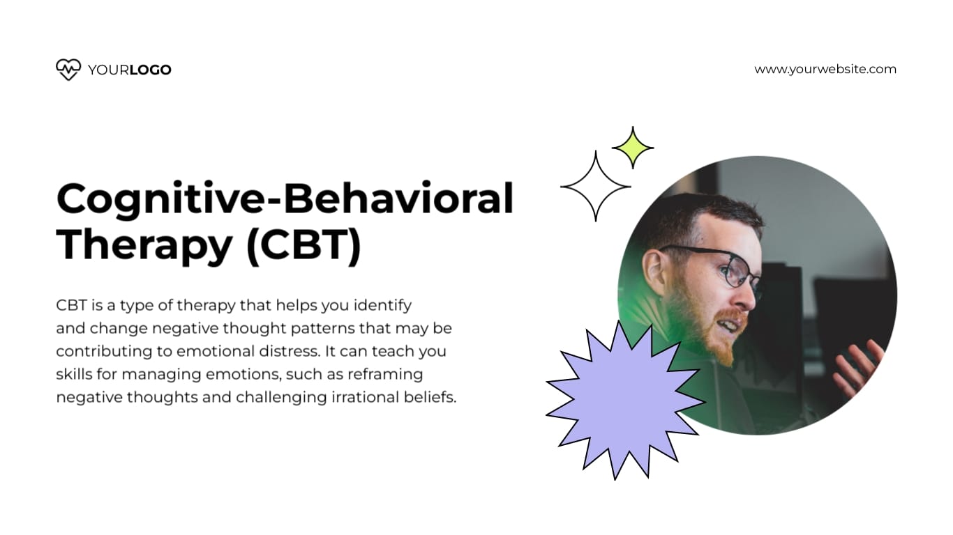 Mental Well Being Improvement Training Course Template | Visme