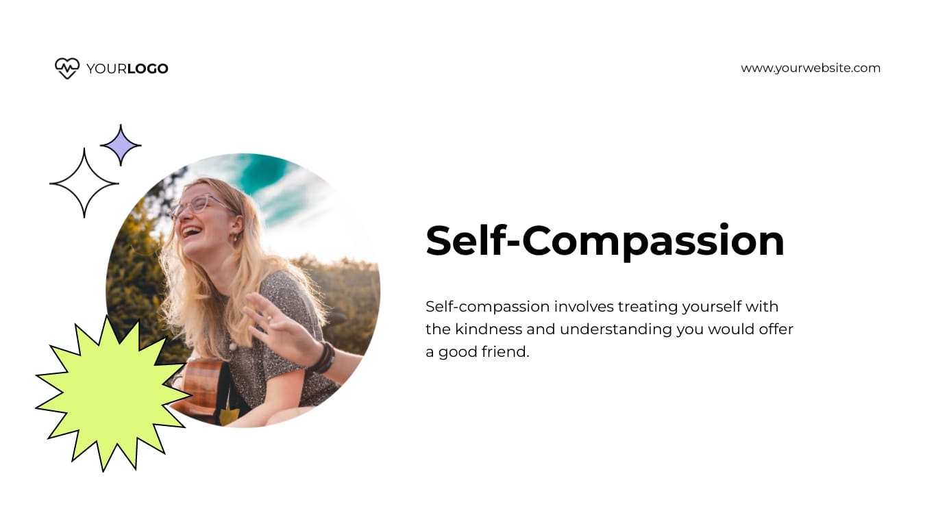 Mental Well Being Improvement Training Course Template | Visme