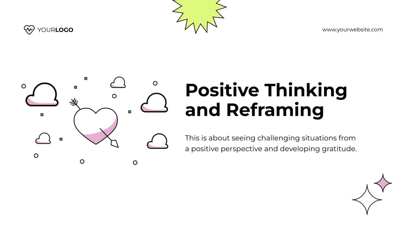 Mental Well Being Improvement Training Course Template | Visme