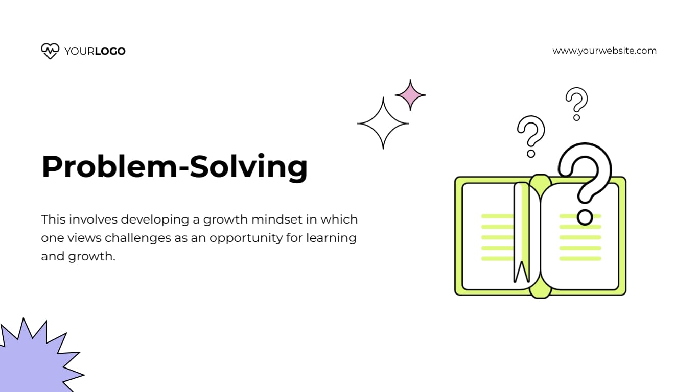 Mental Well Being Improvement Training Course Template | Visme