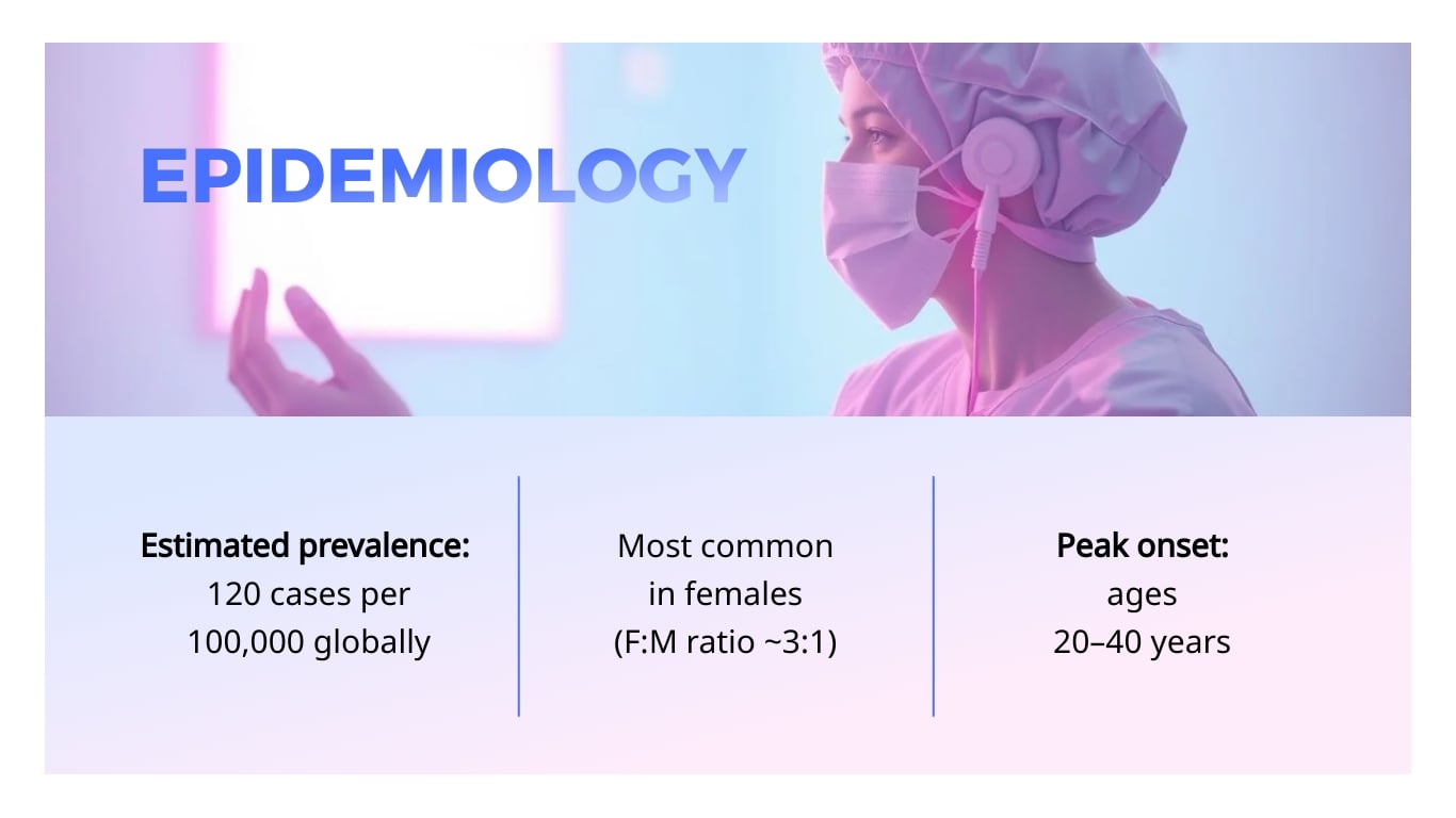 Multiple Sclerosis Medical Presentation Template | Visme