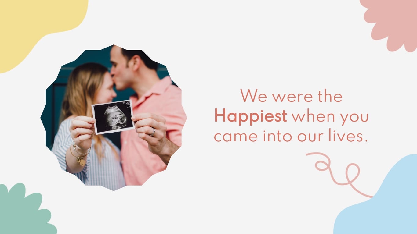 New Baby Slideshow Presentation Template | Visme