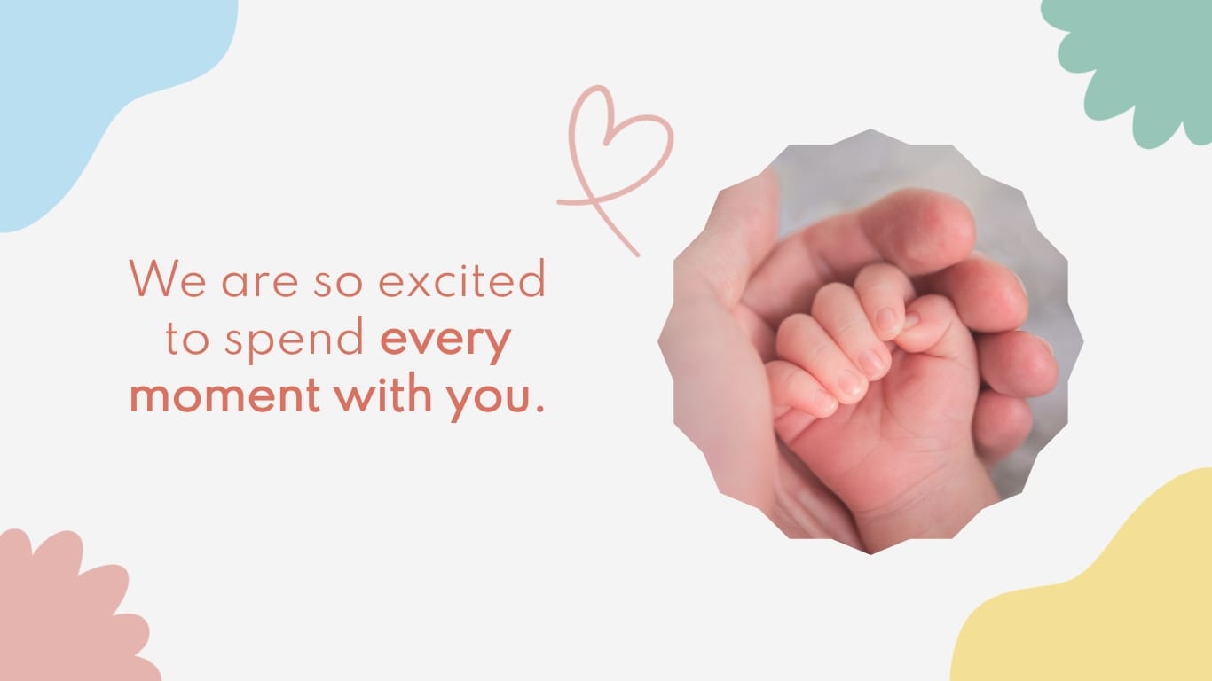 New Baby Slideshow Presentation Template | Visme