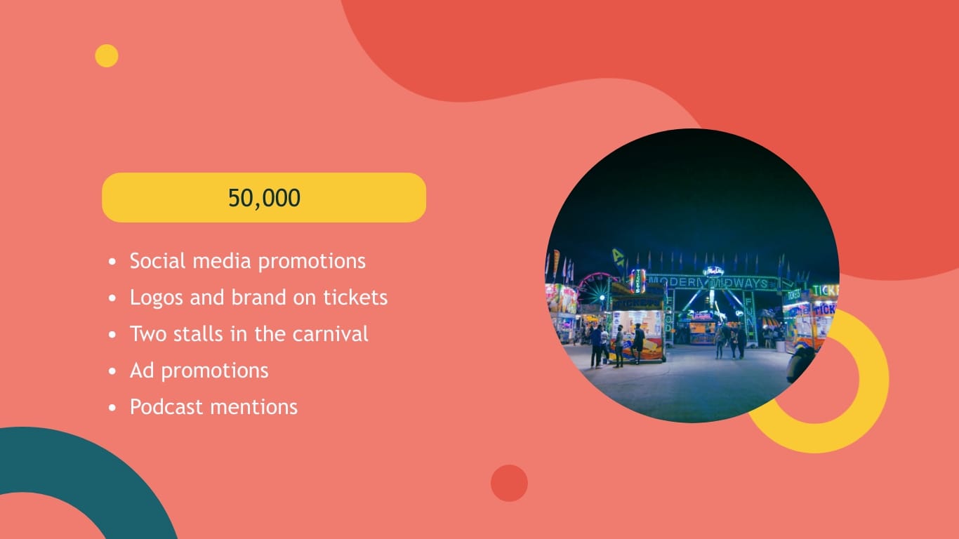 Nonprofit Event Sponsorship Presentation Template | Visme