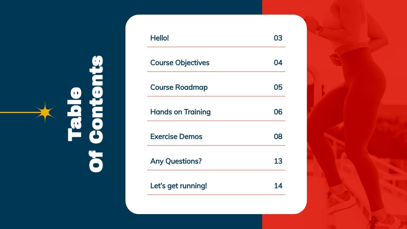 PE Class Lesson Plan Presentation Template | Visme