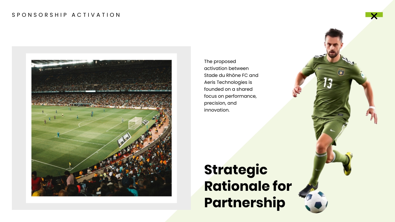 Partner Activation Deck Sports Sponsorship Presentation Template | Visme