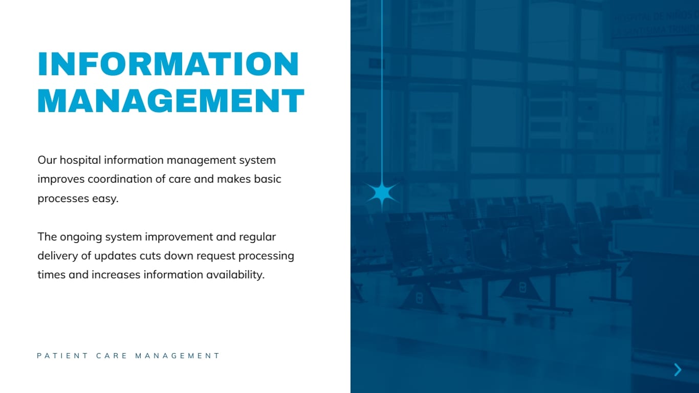 Patient Care Management Presentation Modern Template | Visme
