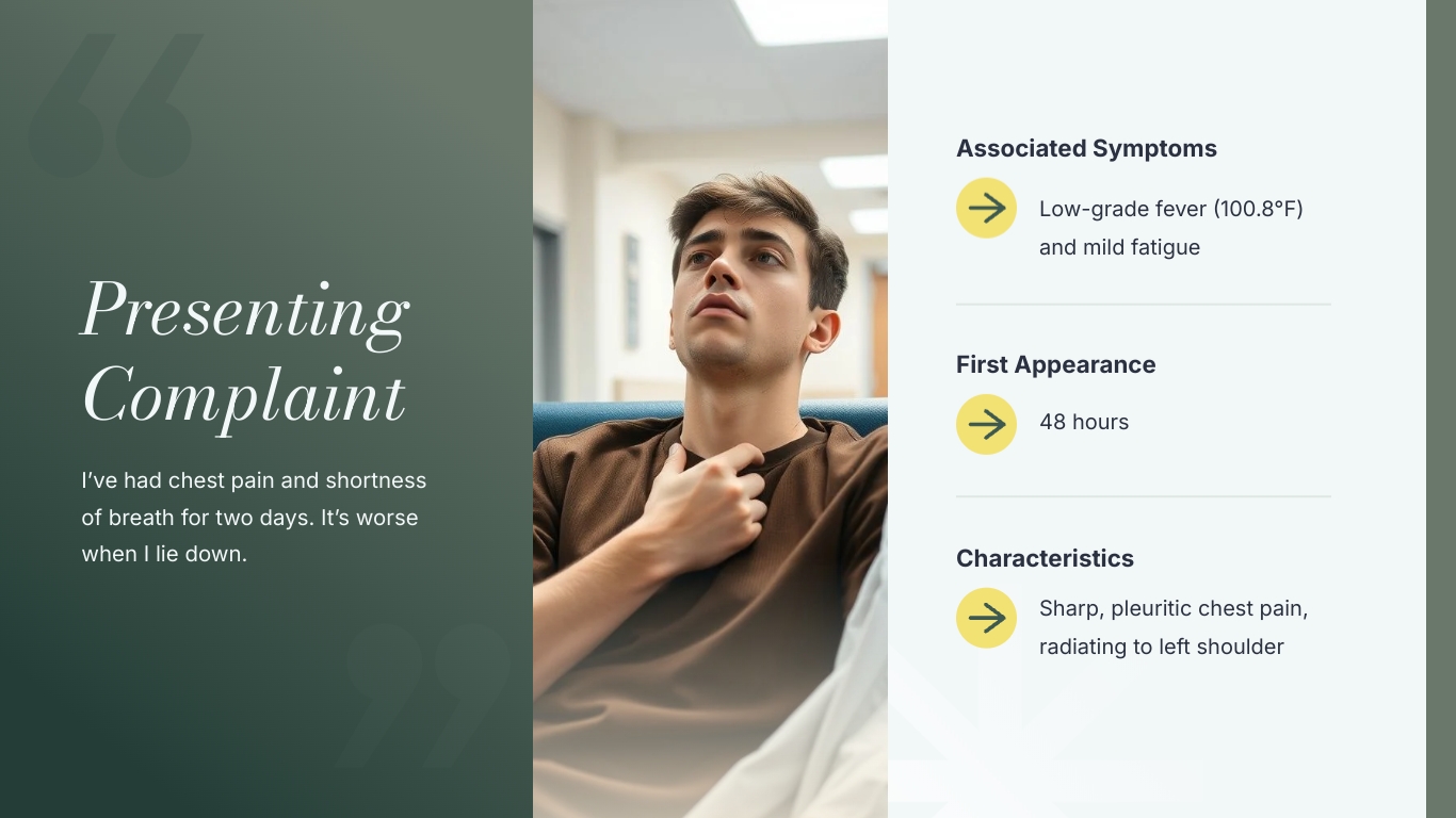 Patient Case Presentation Example Template | Visme