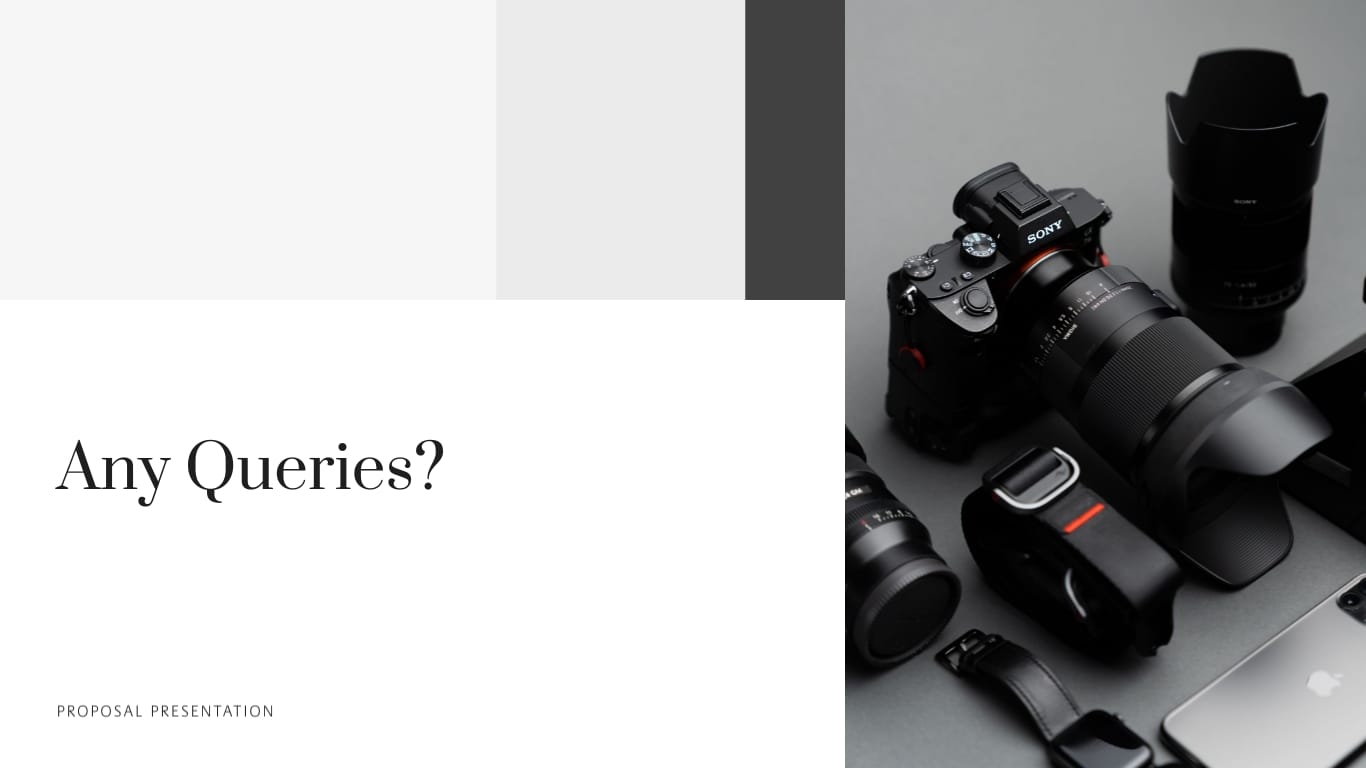 Photography Proposal Presentation Template | Visme
