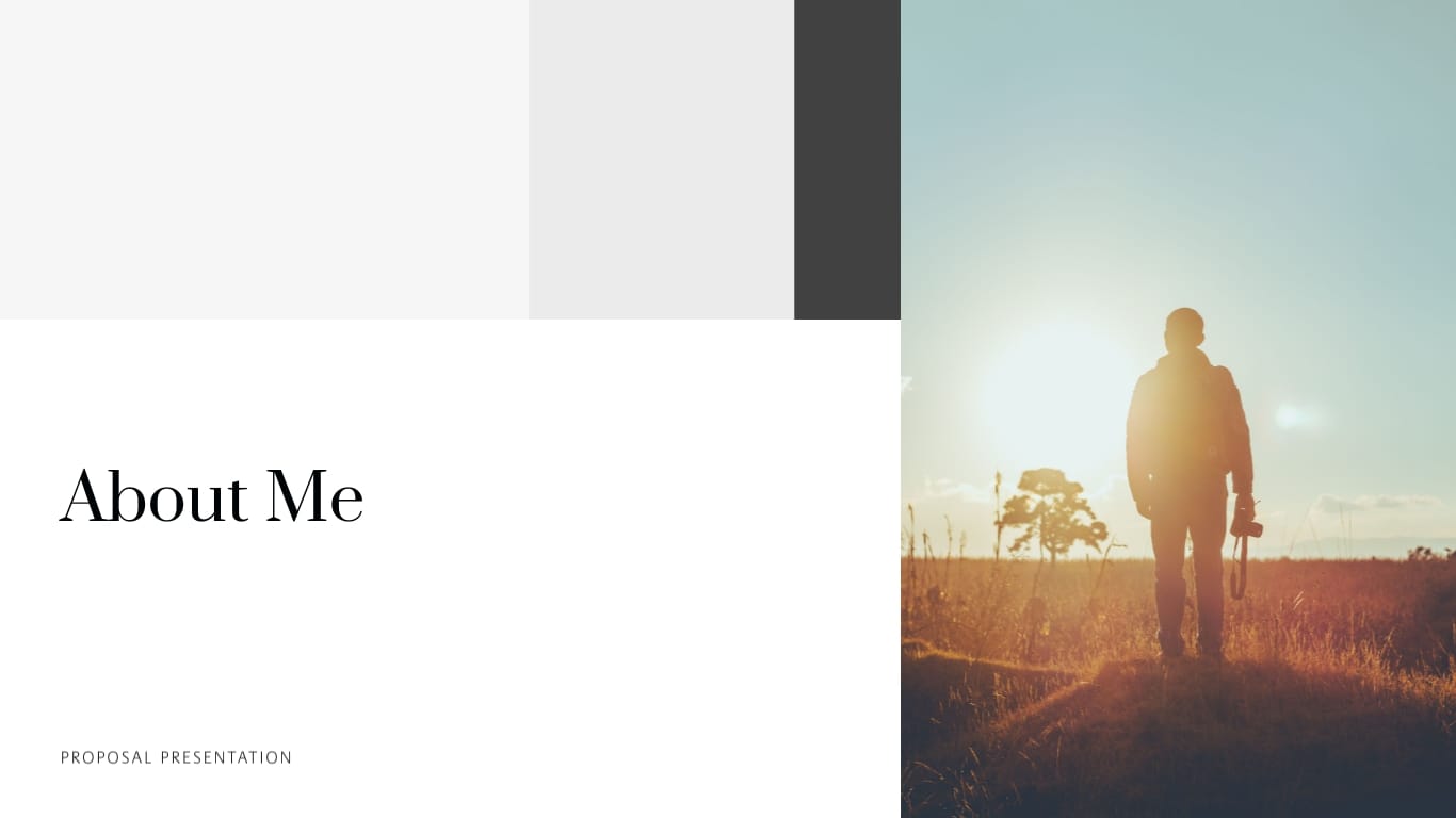 Photography Proposal Presentation Template | Visme