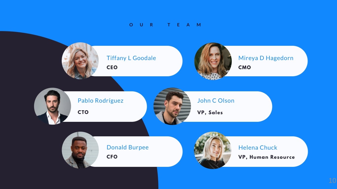 Pitch Deck Theme Layouts Presentation Template | Visme