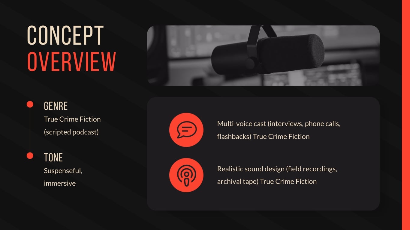 Podcast Pitch Deck Template | Visme