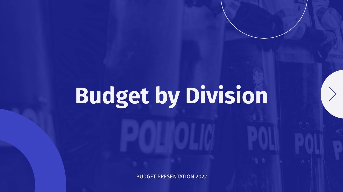 Police Department Budget Presentation Template | Visme