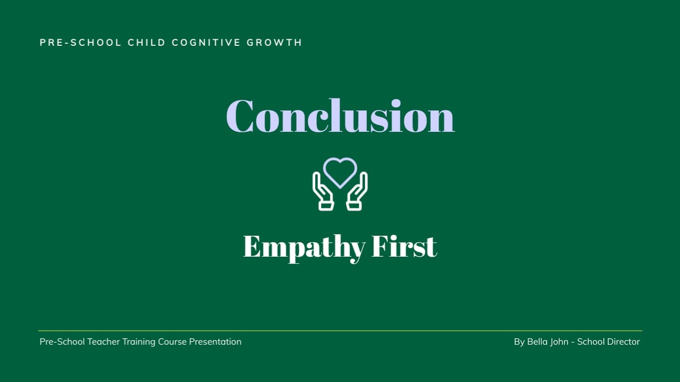 Pre-School Teacher Training Course Template | Visme