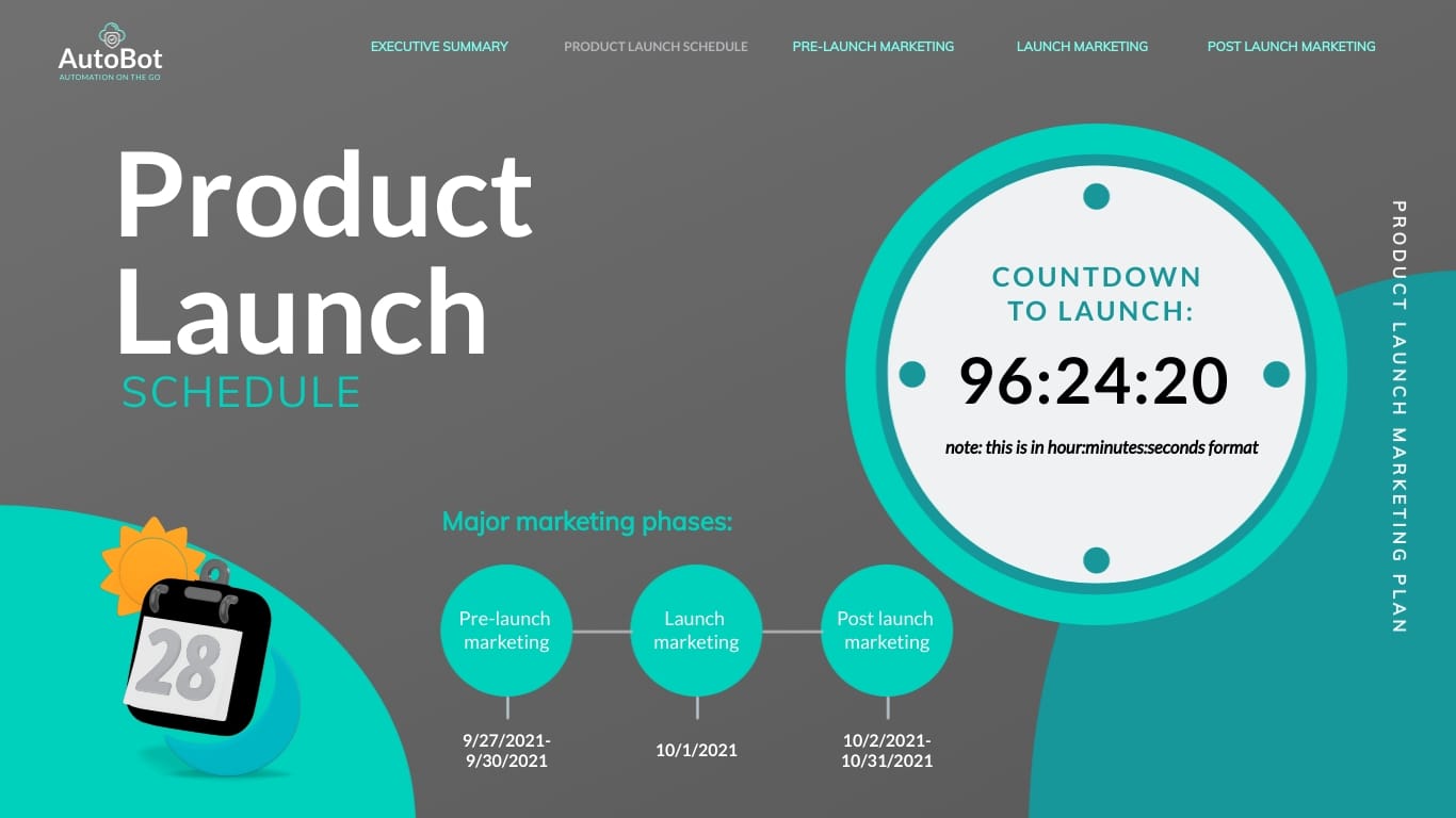 Product Launch Event Sponsorship Presentation Template | Visme