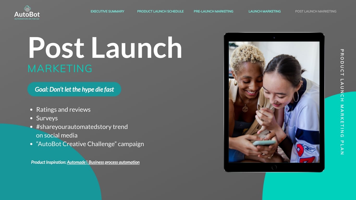 Product Launch Event Sponsorship Presentation Template | Visme