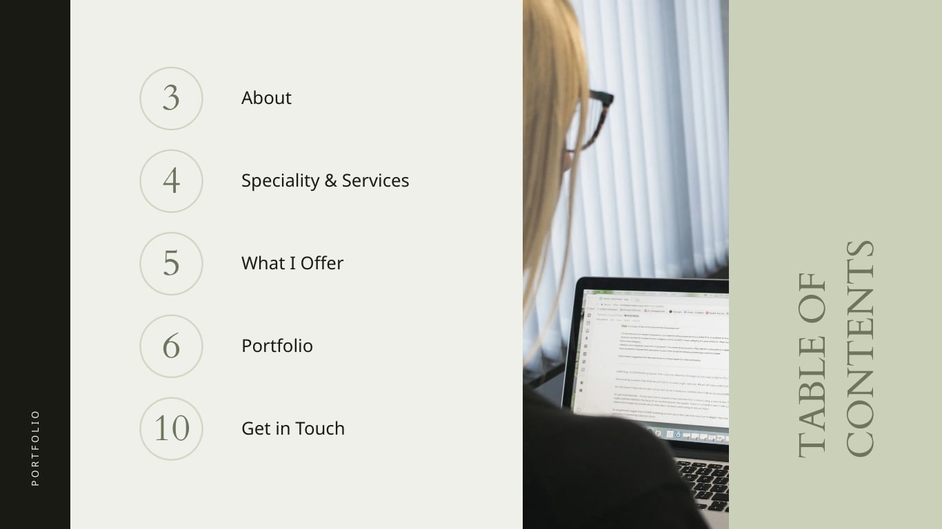 Product Manager Portfolio Presentation Template | Visme
