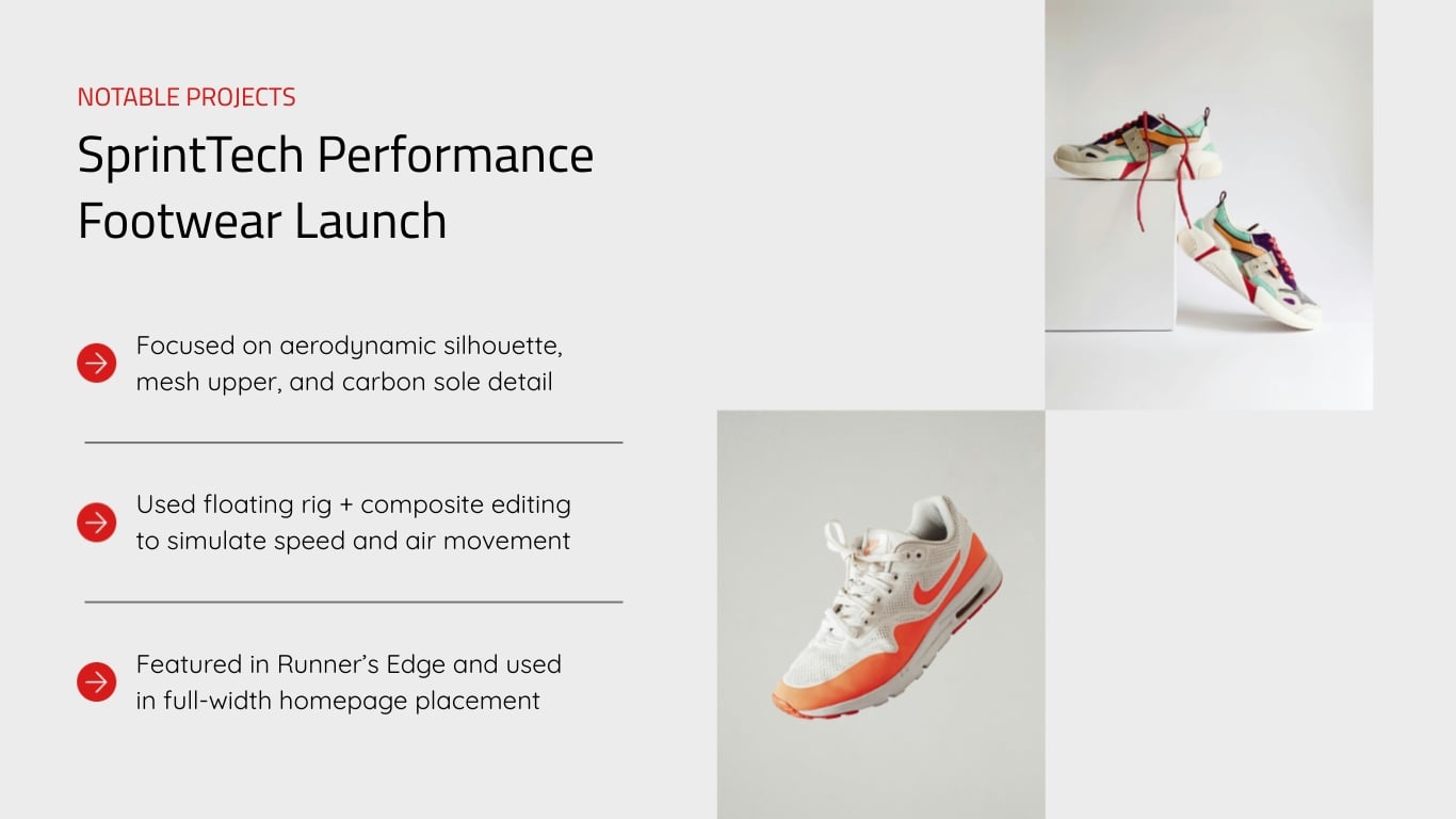 Product Photographer Portfolio Presentation Template | Visme