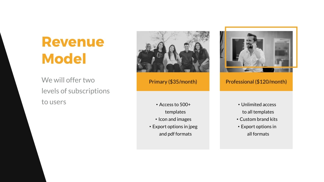 Product Pitch Deck Template | Visme