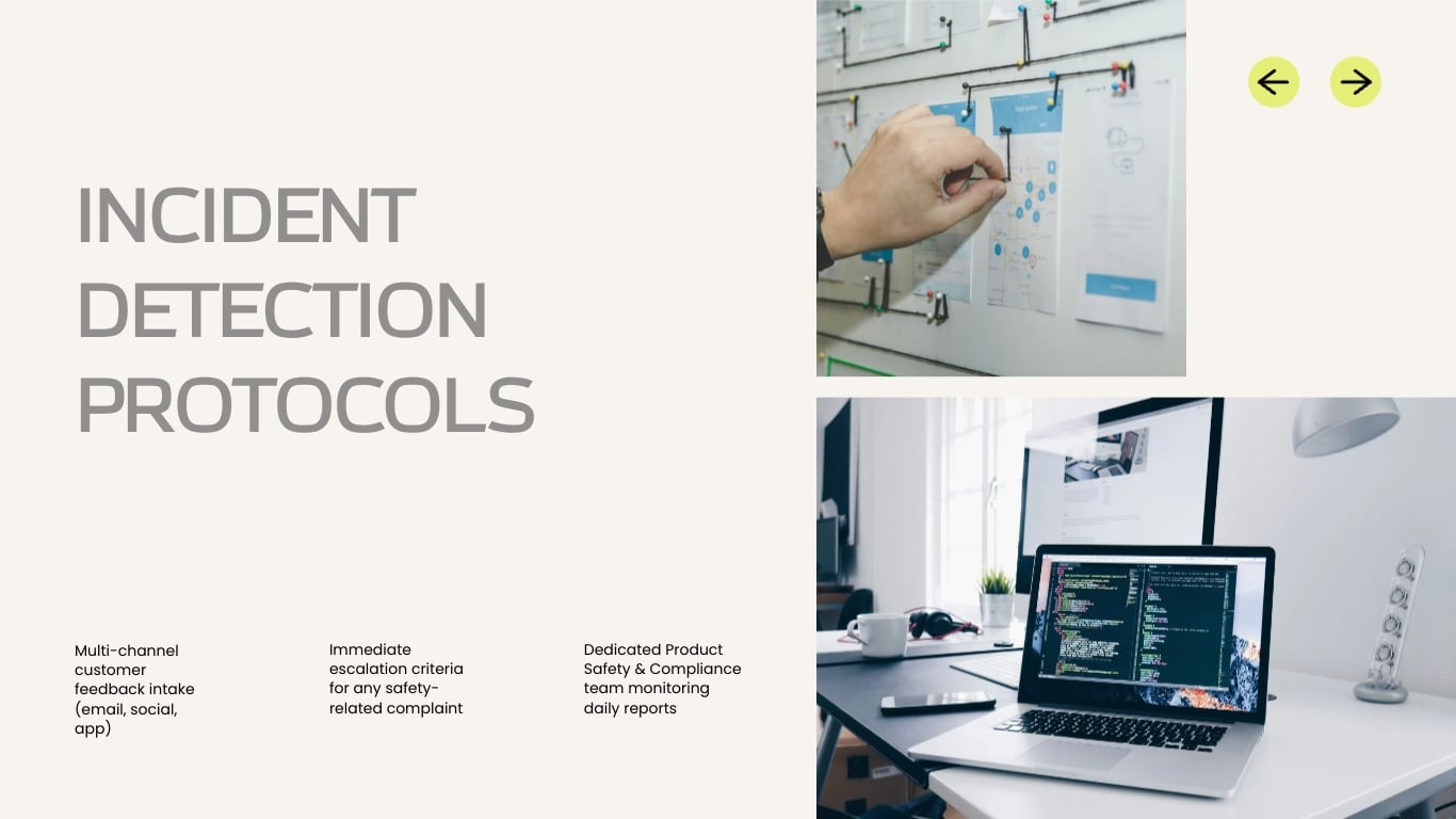 Product Recalls and Defects Crisis Management Plan Presentation ...