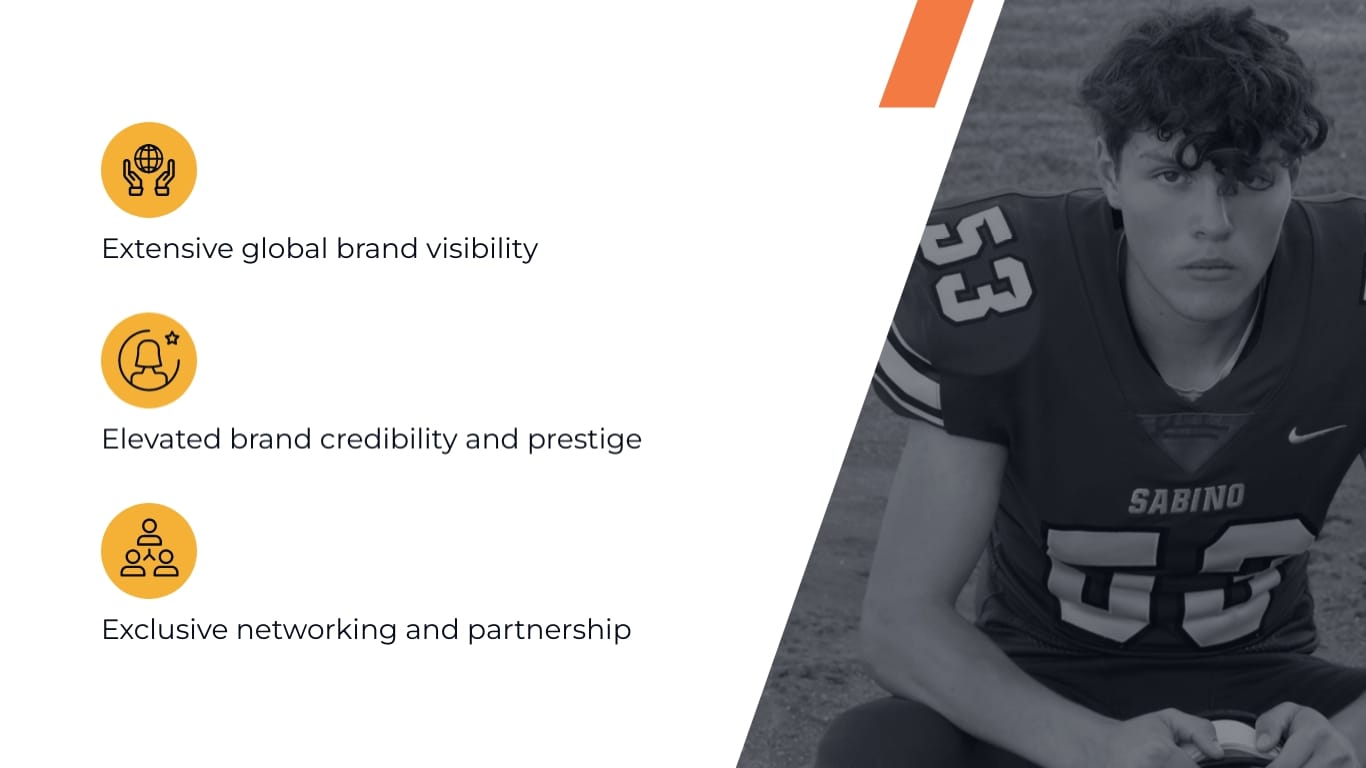 Professional Football Team Sponsorship Presentation Template | Visme