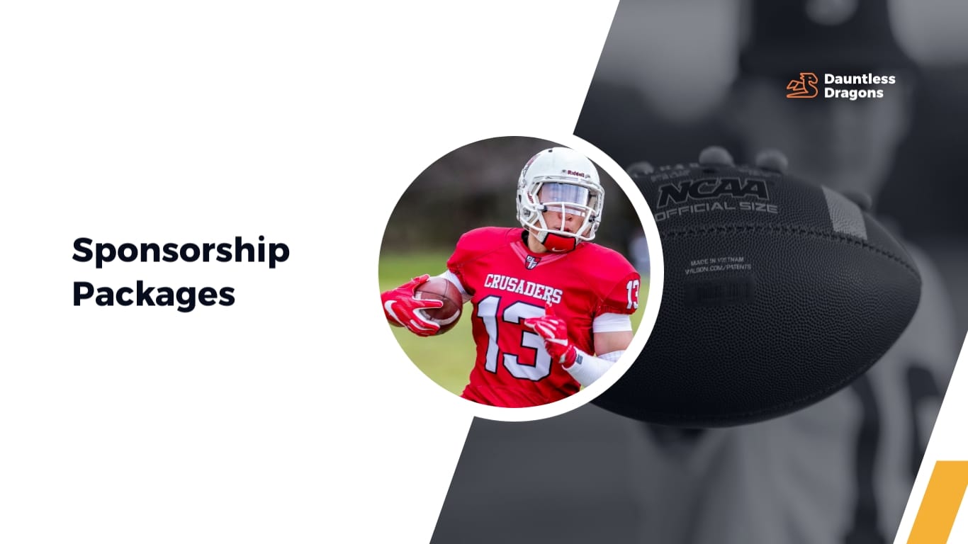 Professional Football Team Sponsorship Presentation Template | Visme