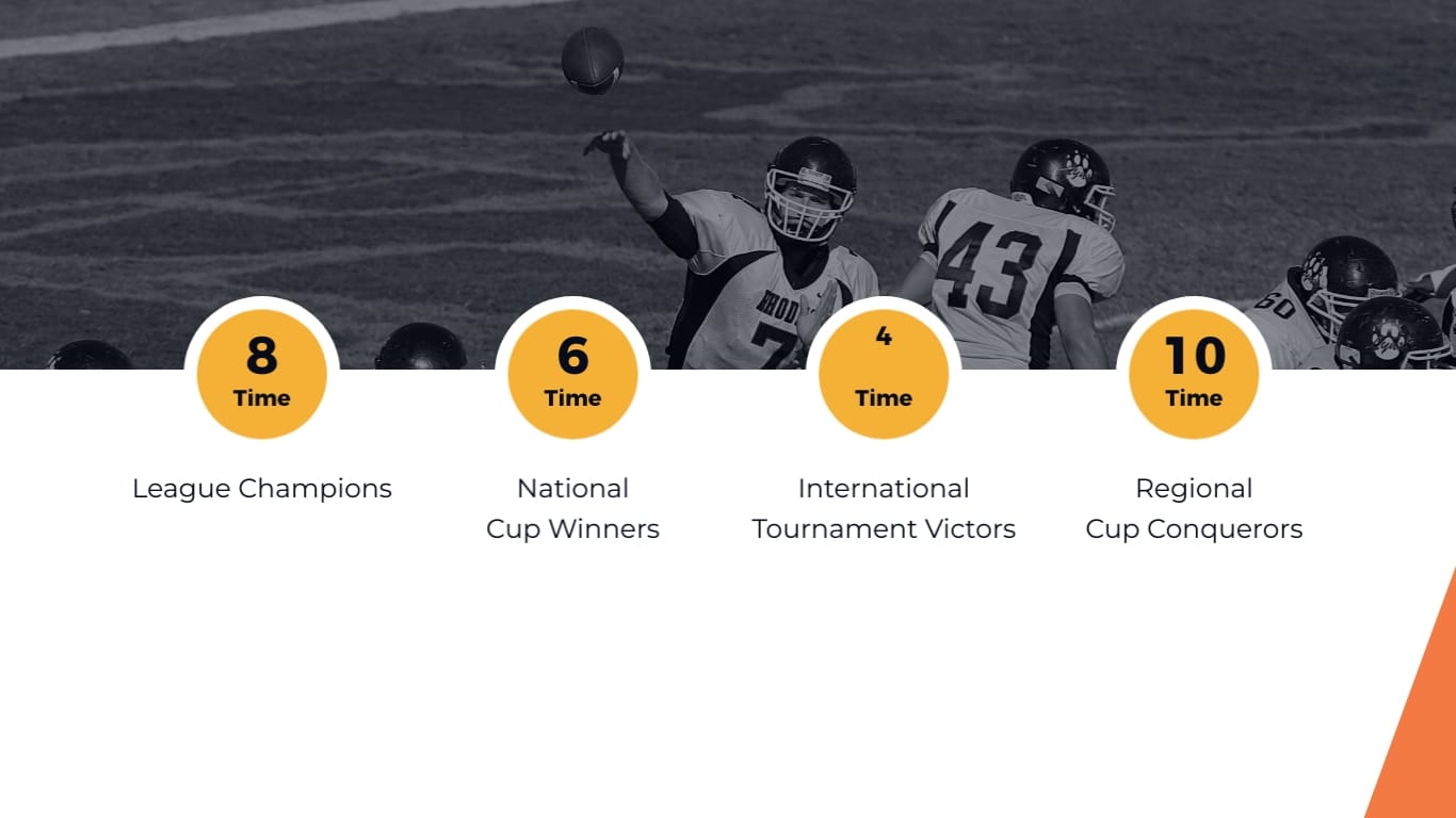 Professional Football Team Sponsorship Presentation Template | Visme
