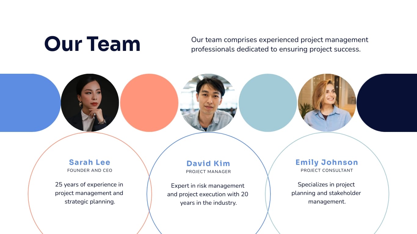 Project Consulting Presentation Template | Visme