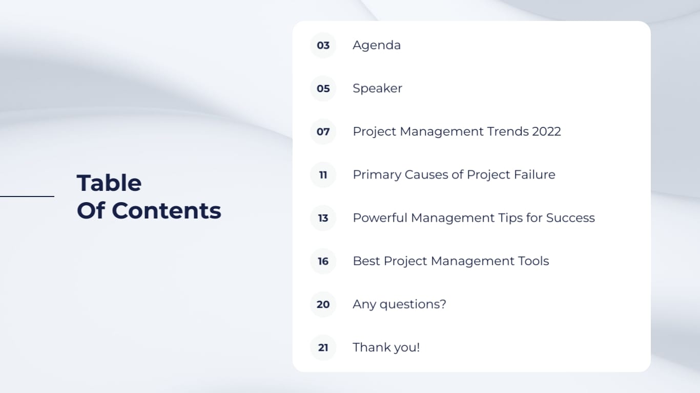 Project Management Webinar Presentation Template | Visme Project Management Webinar Presentation Template | Visme