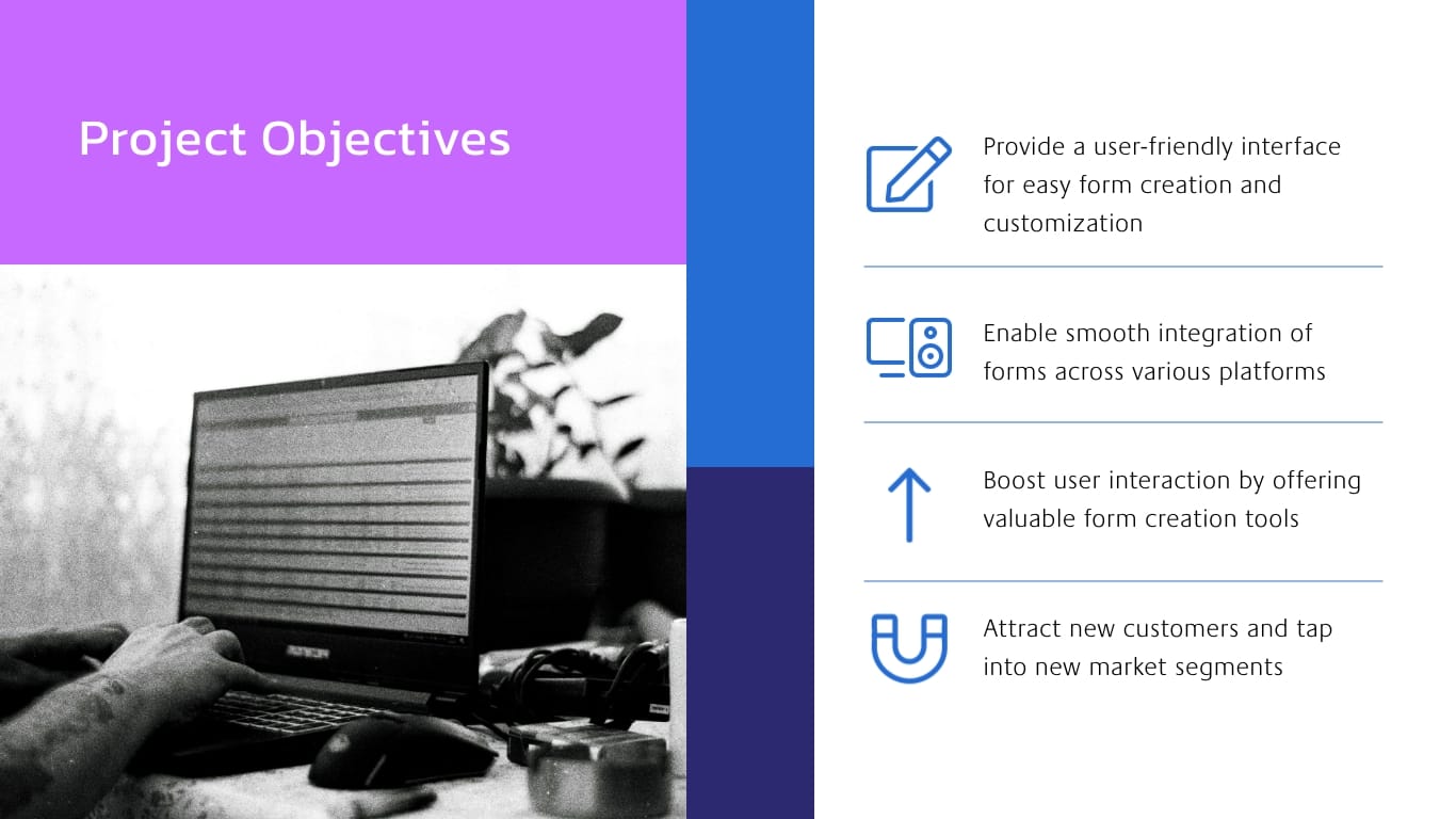 Project Roadmap Slides Template | Visme