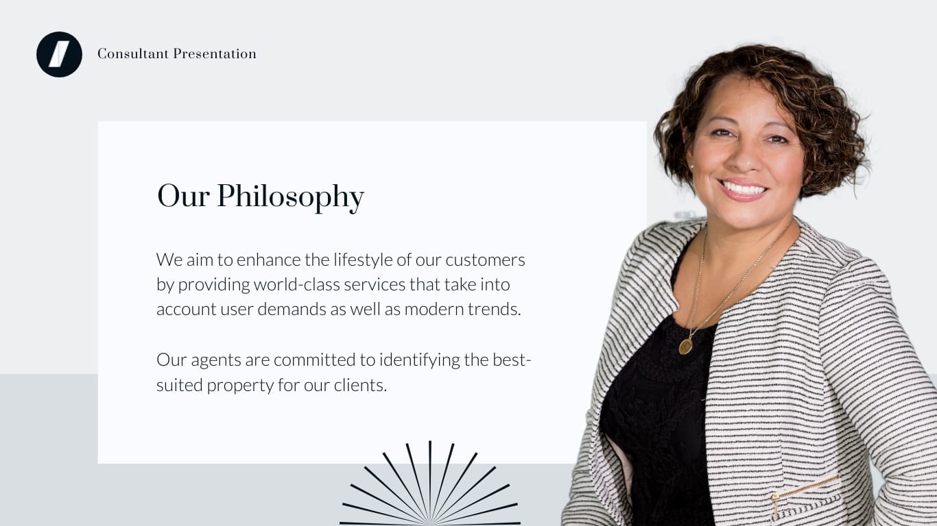 Real Estate Consultant Presentation Template | Visme