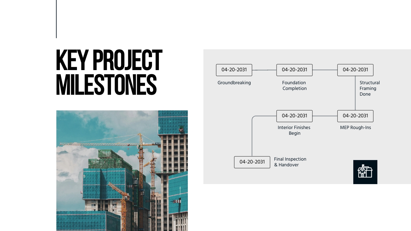 Real Estate Development Project Kickoff Presentation Template | Visme