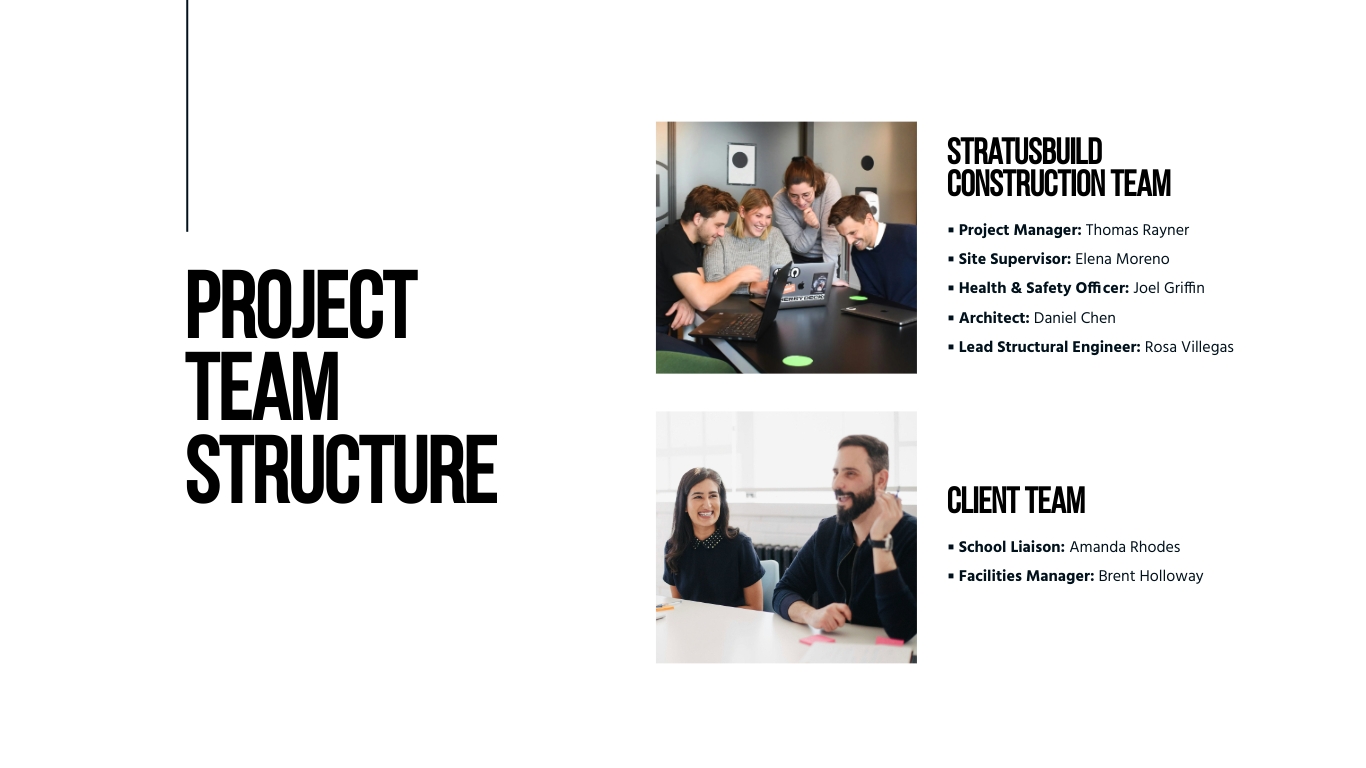 Real Estate Development Project Kickoff Presentation Template | Visme