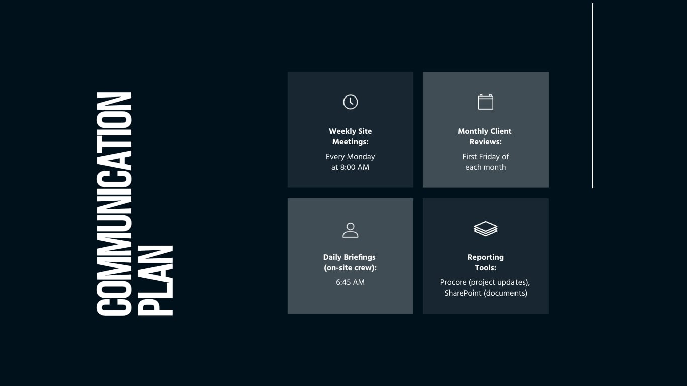 Real Estate Development Project Kickoff Presentation Template | Visme