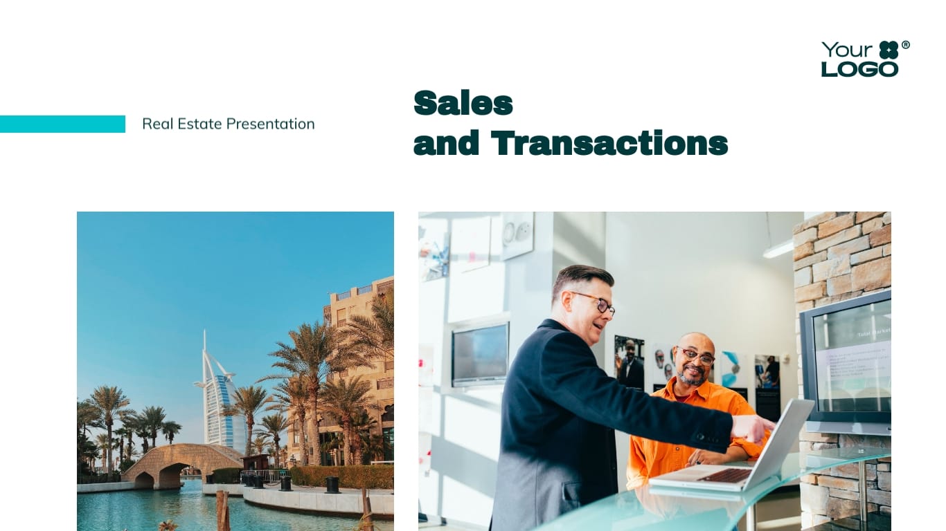Real Estate Market Analysis Presentation Template | Visme
