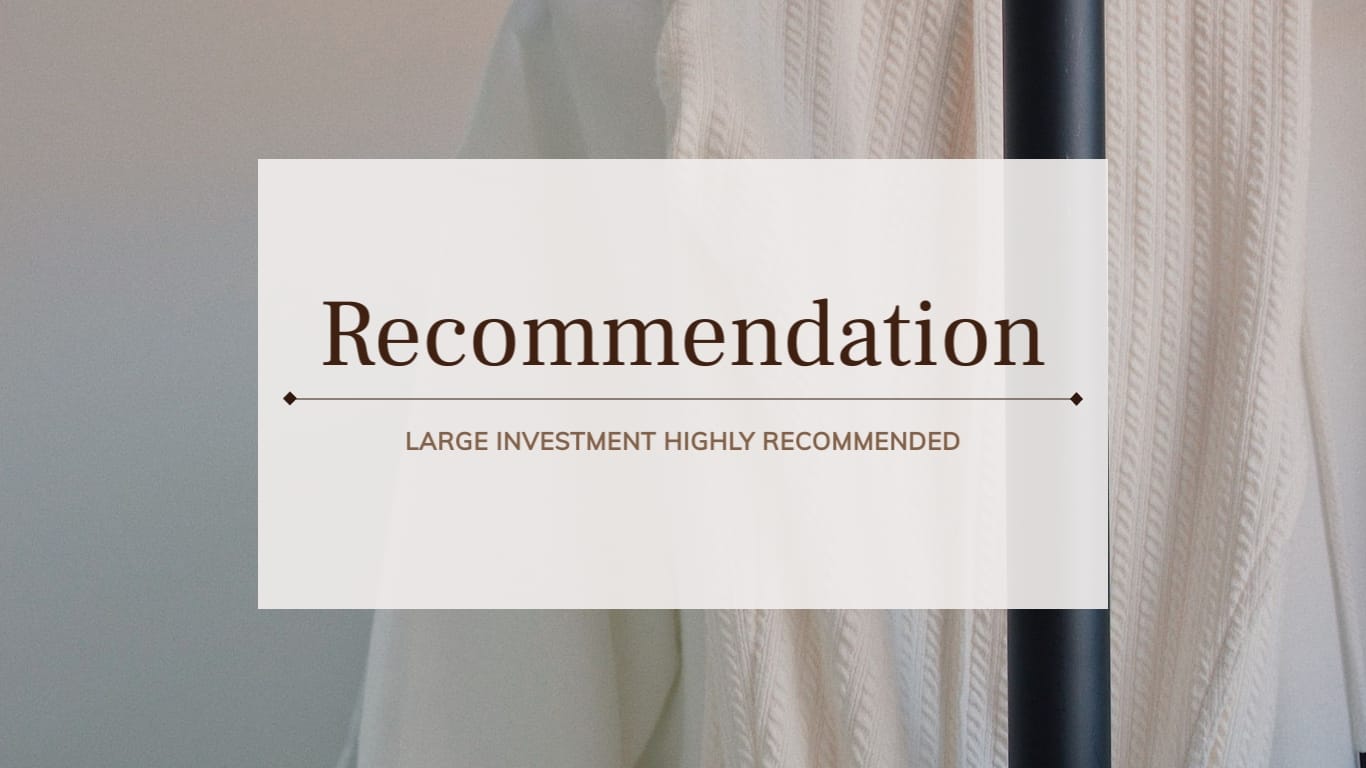 Retail Stock Pitch Presentation Template | Visme