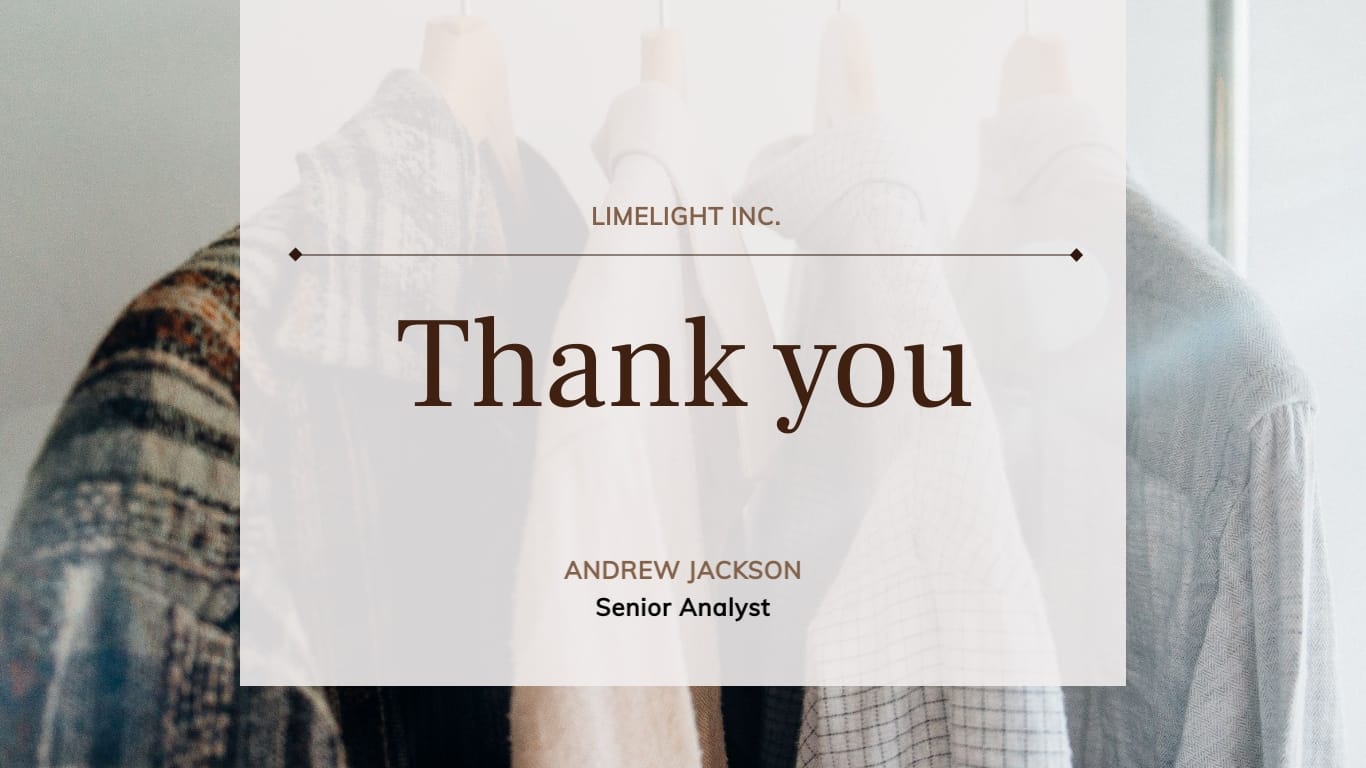 Retail Stock Pitch Presentation Template | Visme