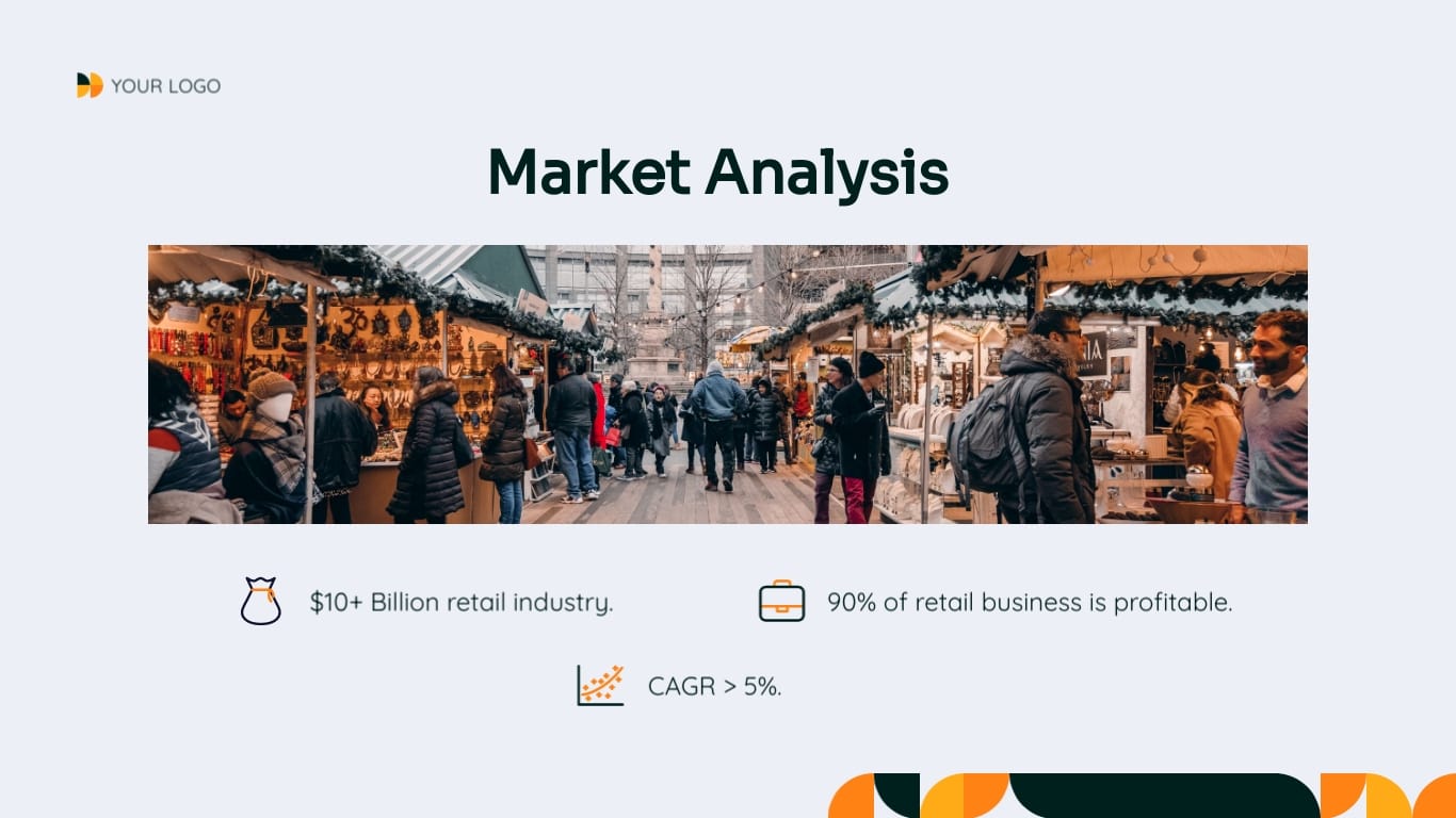 Retail Store Pitch Deck Template | Visme