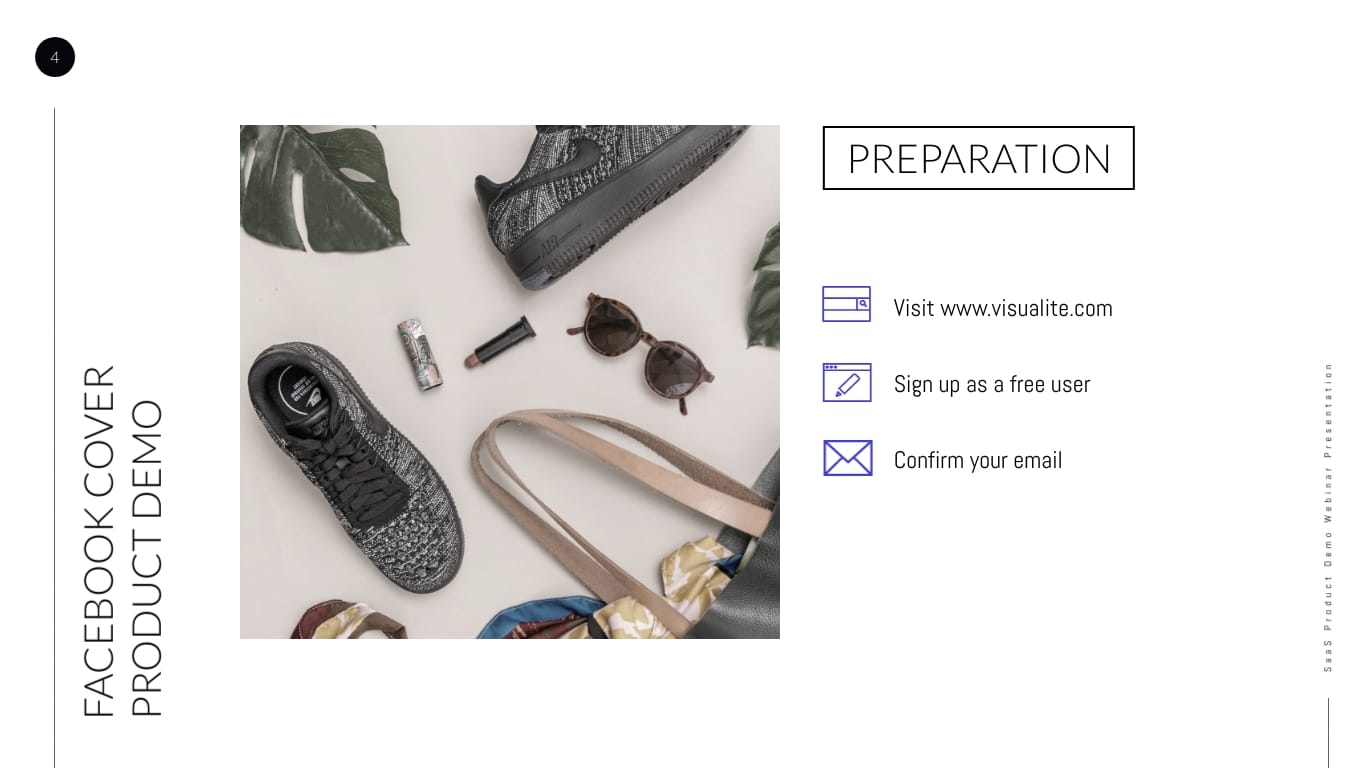 SaaS Product Demo Webinar Presentation Template | Visme