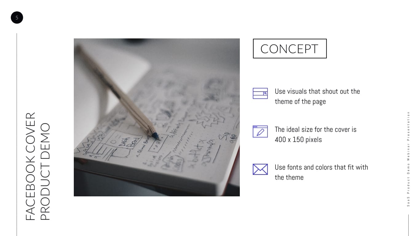 SaaS Product Demo Webinar Presentation Template | Visme