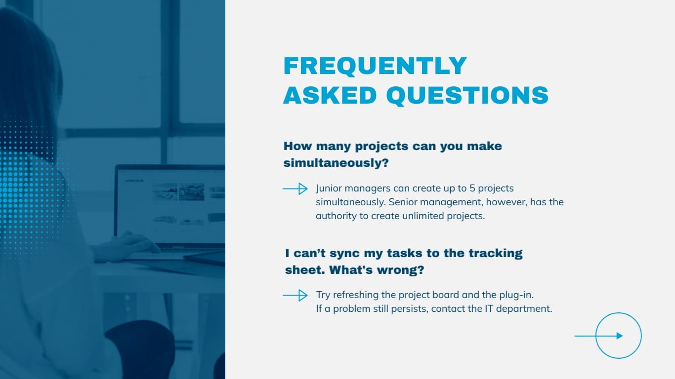 SaaS Training Presentation Template | Visme