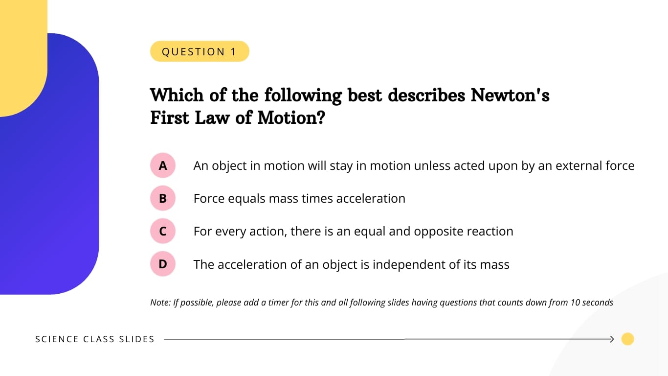 Science Class Slides Template | Visme