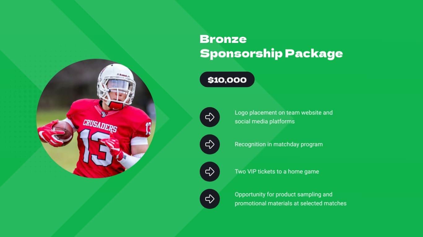 Simple Sports Sponsorship Presentation Template | Visme