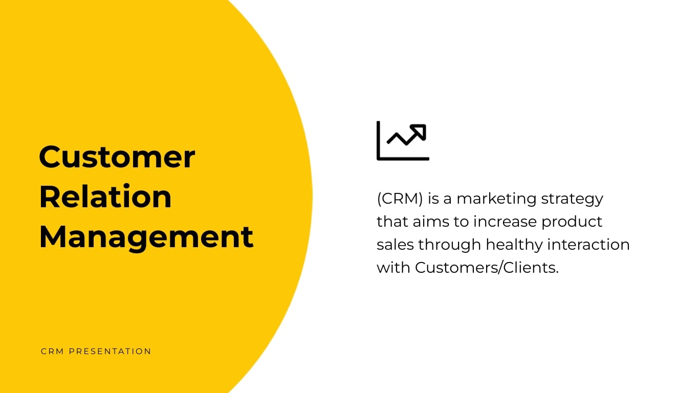 CRM Sales Presentation Template | Visme
