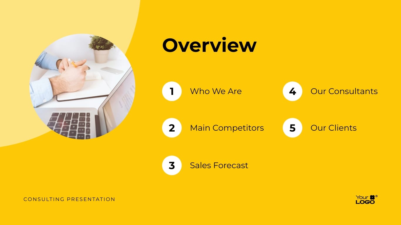 Consulting Pitch Deck Template | Visme