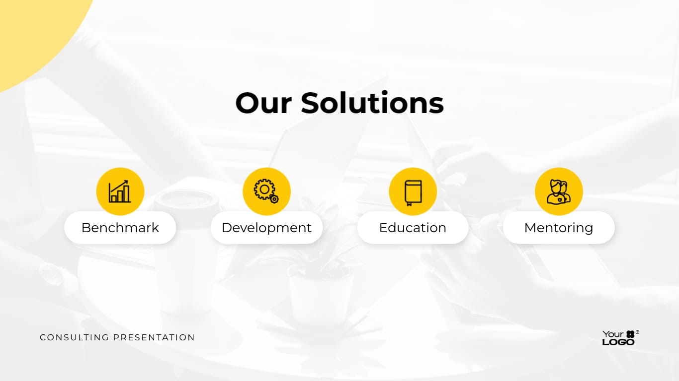 Consulting Pitch Deck Template | Visme