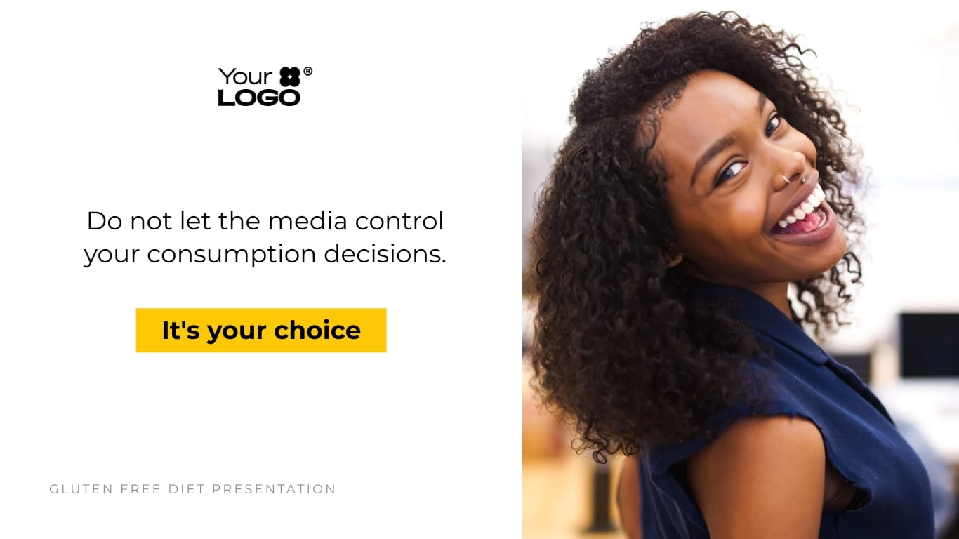 Sleek Consumer Goods Industry Presentation Template | Visme