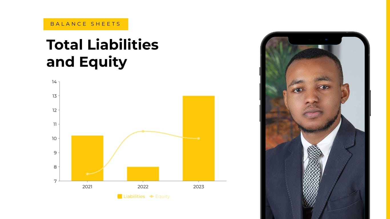 Sleek Financial Projections Presentation Template | Visme