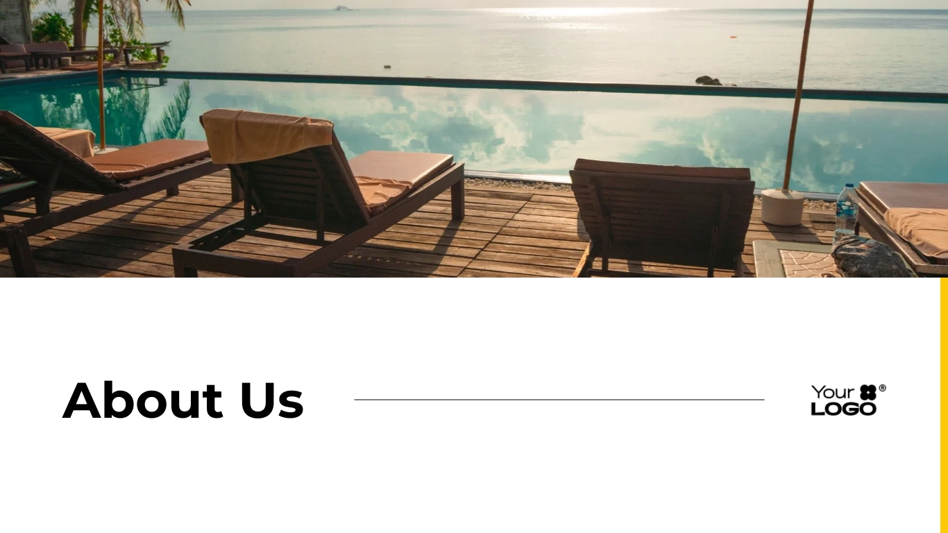 Sleek Hotel Event Management Presentation Template | Visme